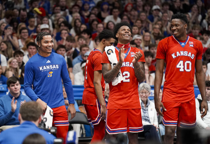 Photo Gallery: Jayhawks hold strong to beat Arizona on Senior Night ...